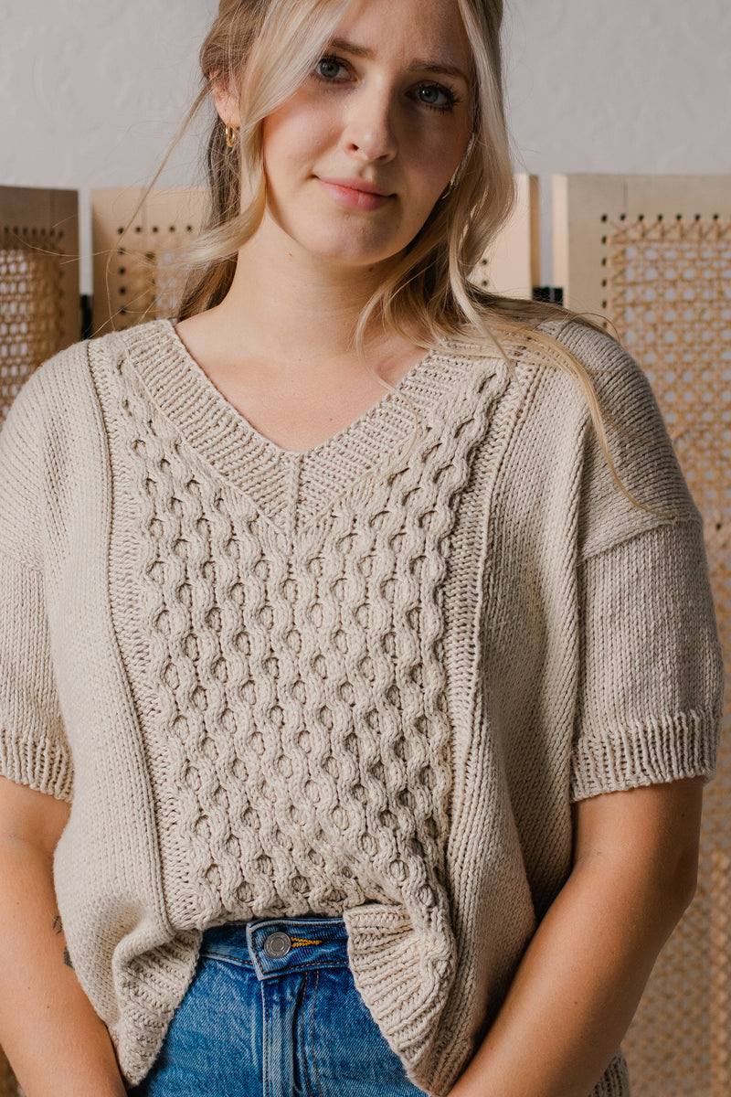 Quail Ridge Tee Knitting Pattern – Knits 'N Knots Winnipeg